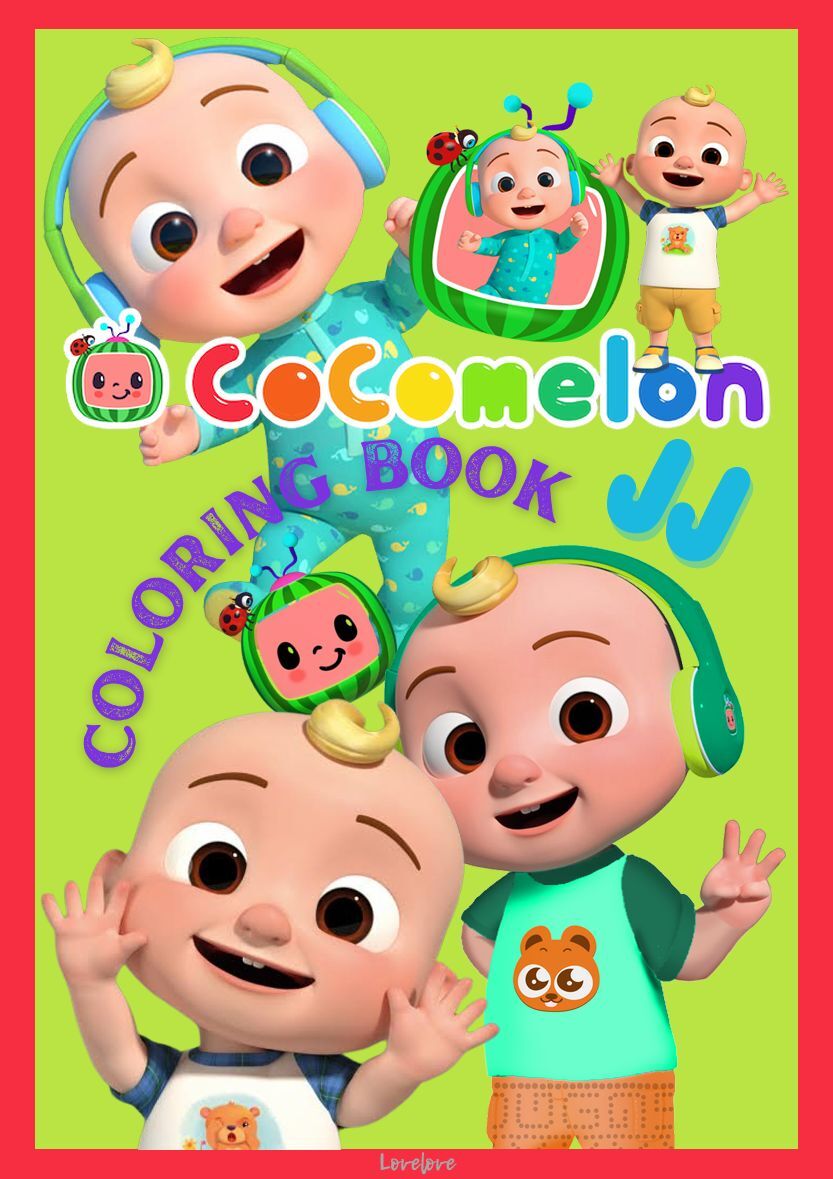 JJ Coloring Book by Lovelove