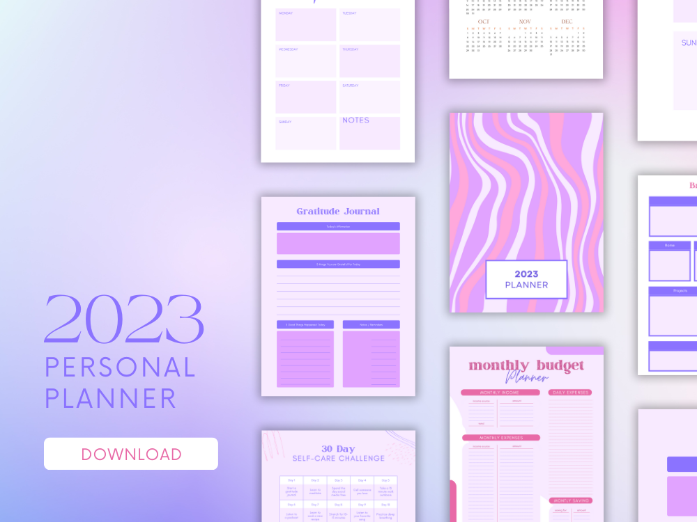 The Ultimate Digital Planner Set: Printable