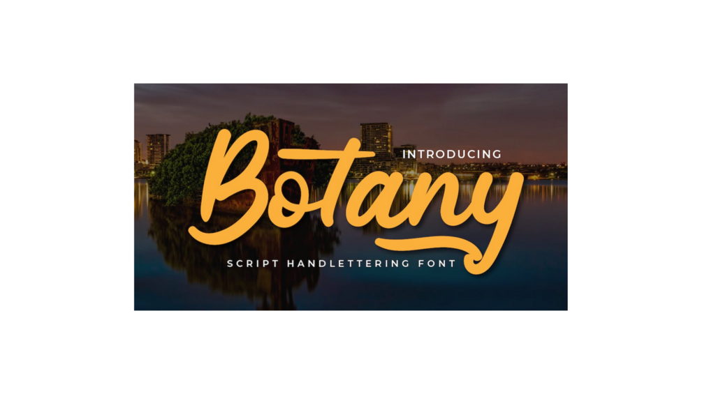 Botany Font
