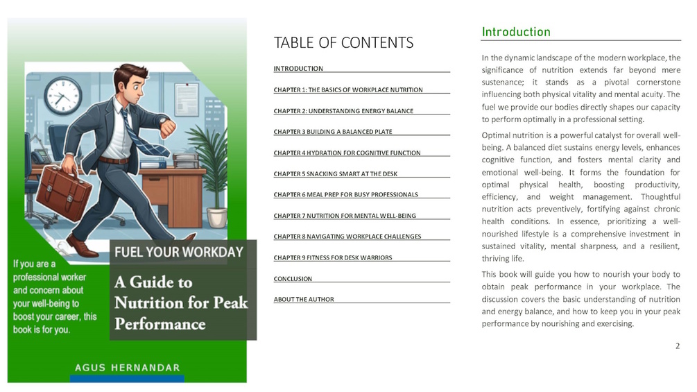 Fuel Your Workday A Guide to Nutrition for Peak Performance