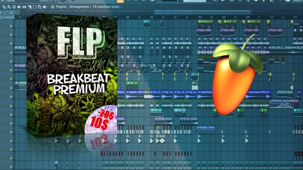 💥 Breakbeat FLP Gold Edition 2021 💥 Samples + Presets 🎧 (Breaks Music)