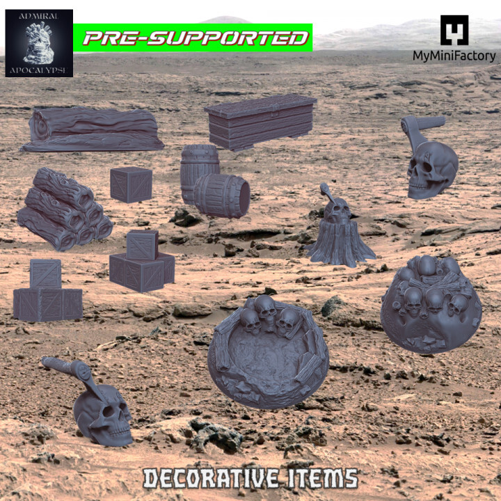 Desert item bundle (Admiral Apocalypse)