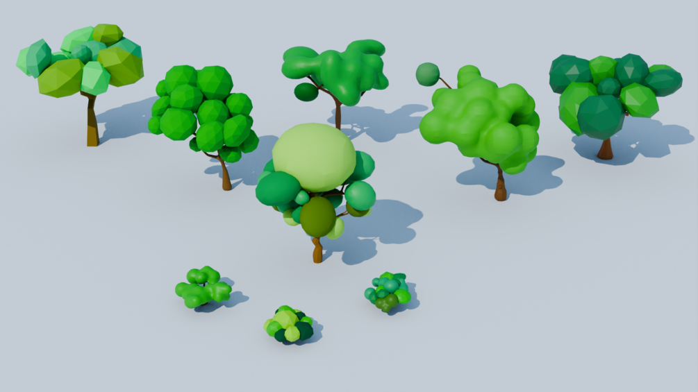 LOW POLY TREE PACK_1
