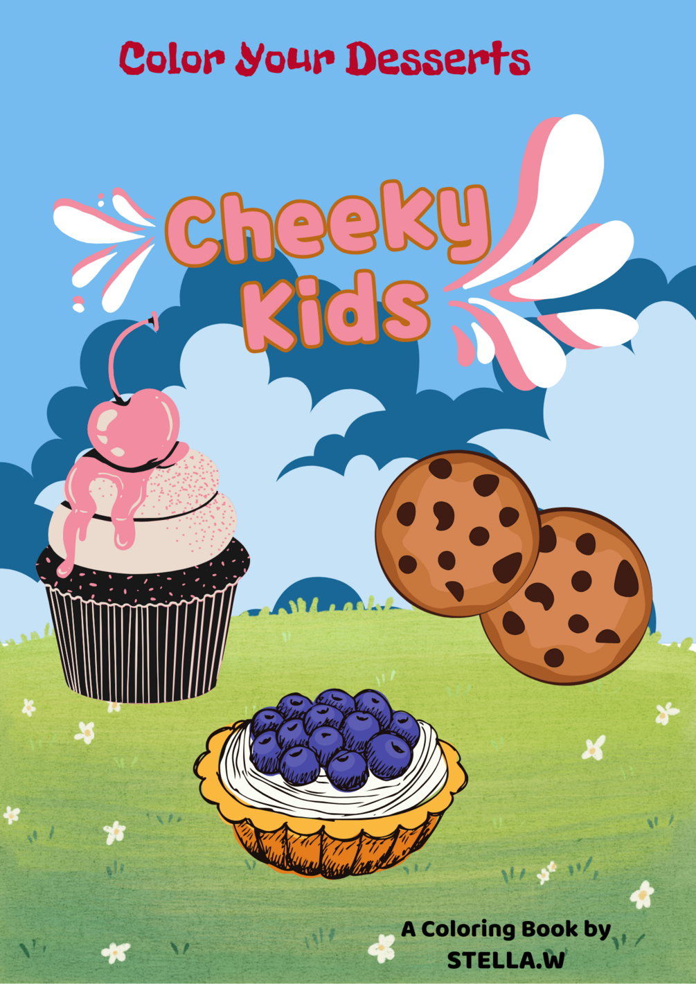 Cheeky Kids Coloring Book