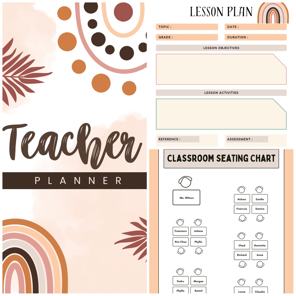 Teacher Planner Printable