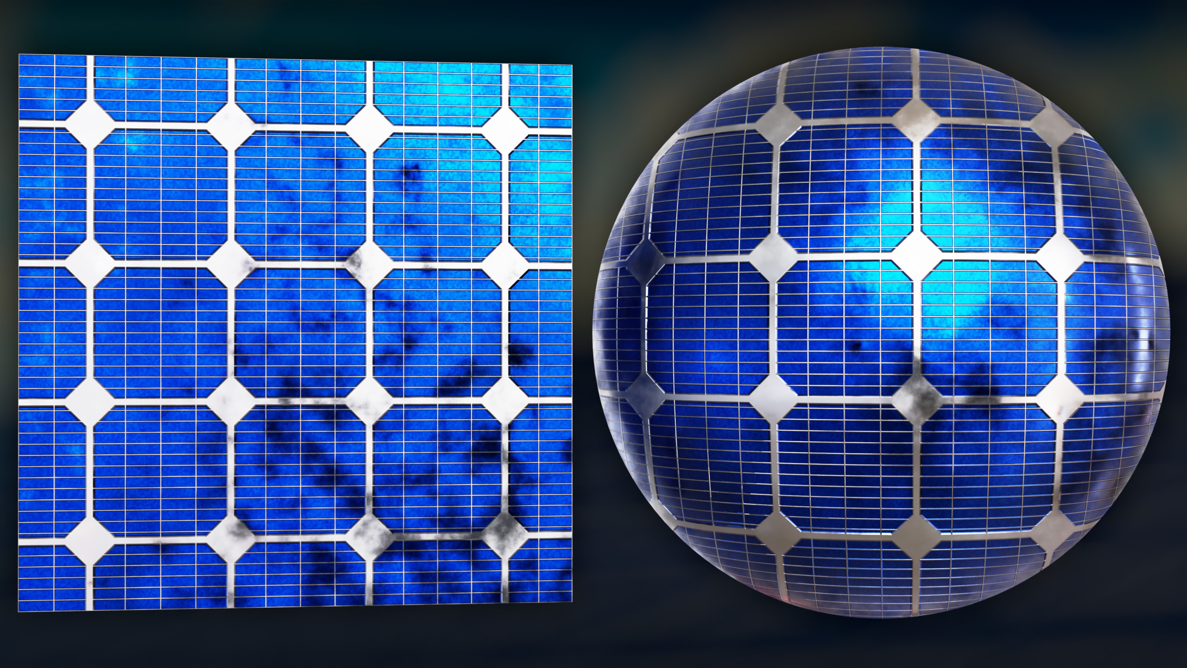 Procedural Solar Panels Material 🛰️ Blender Tutorial Ryan King Art 