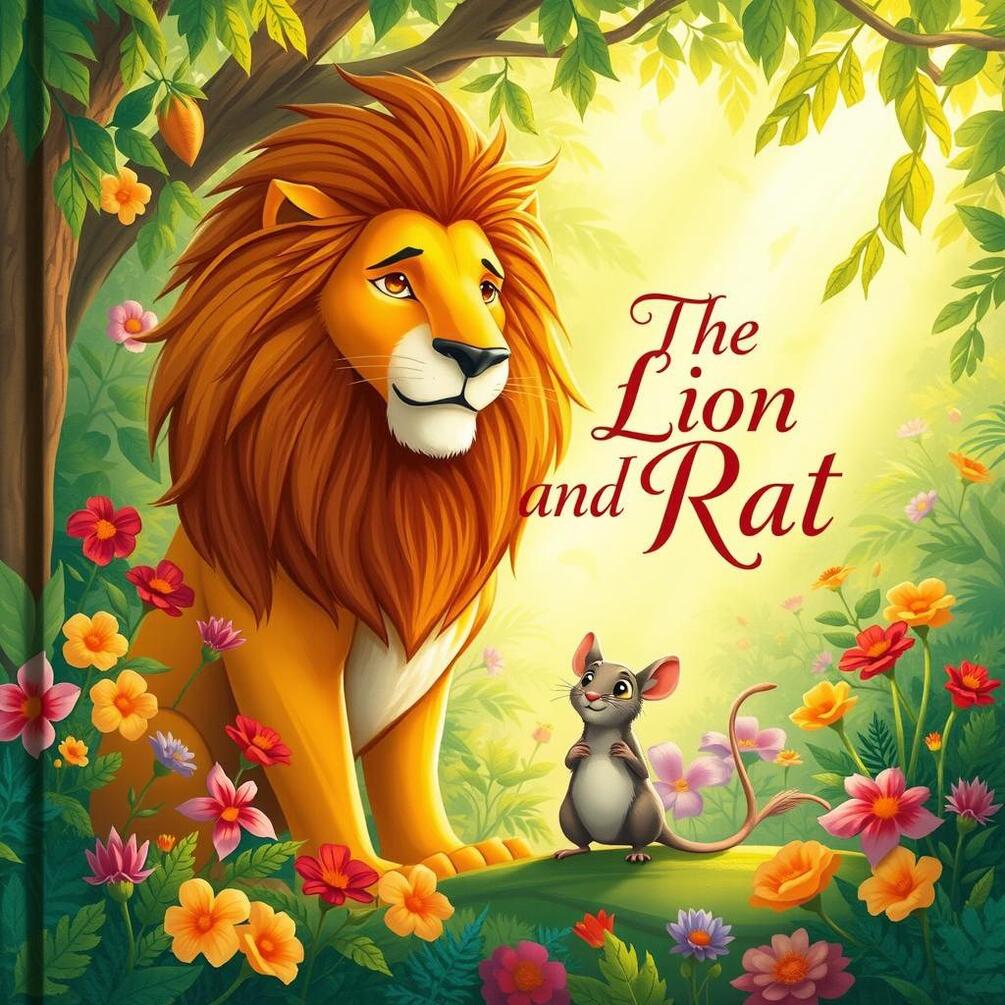 The Lion And Rat Story Book