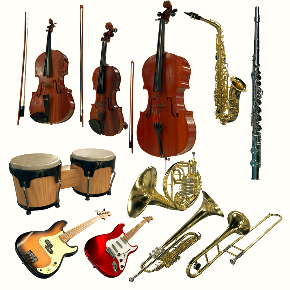 Music Instruments Bundle 1