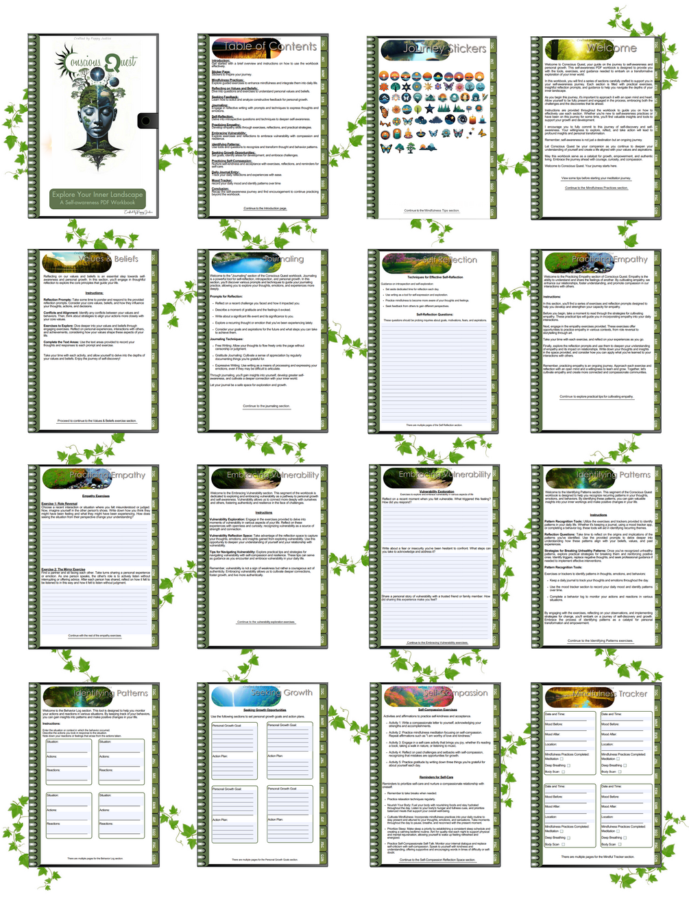 Conscious Quest: A Self-Awareness PDF Workbook