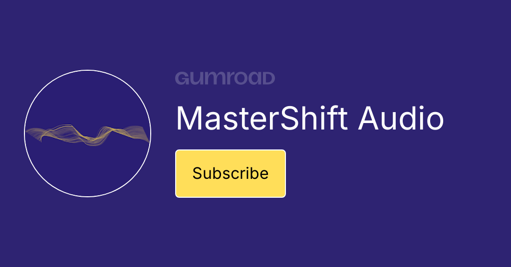MasterShift Audio