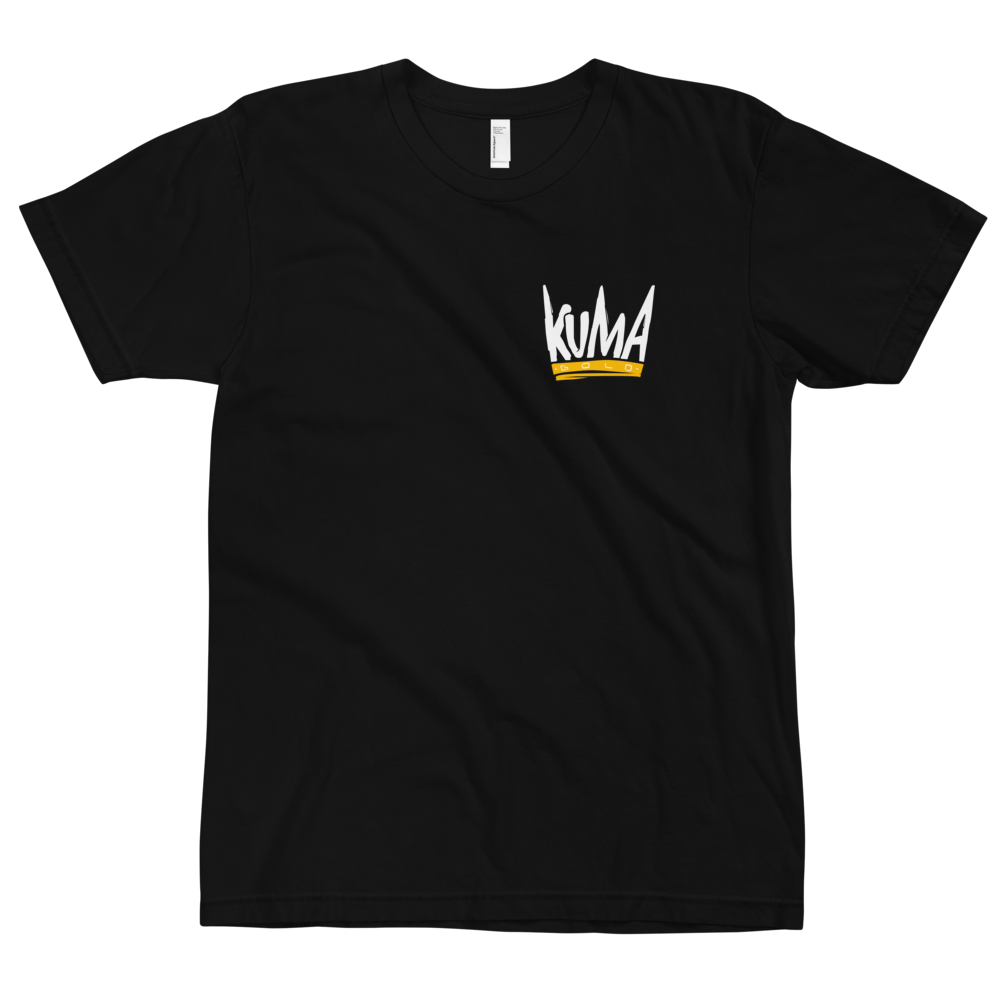 Kuma Gold Crown T-Shirt (Black)