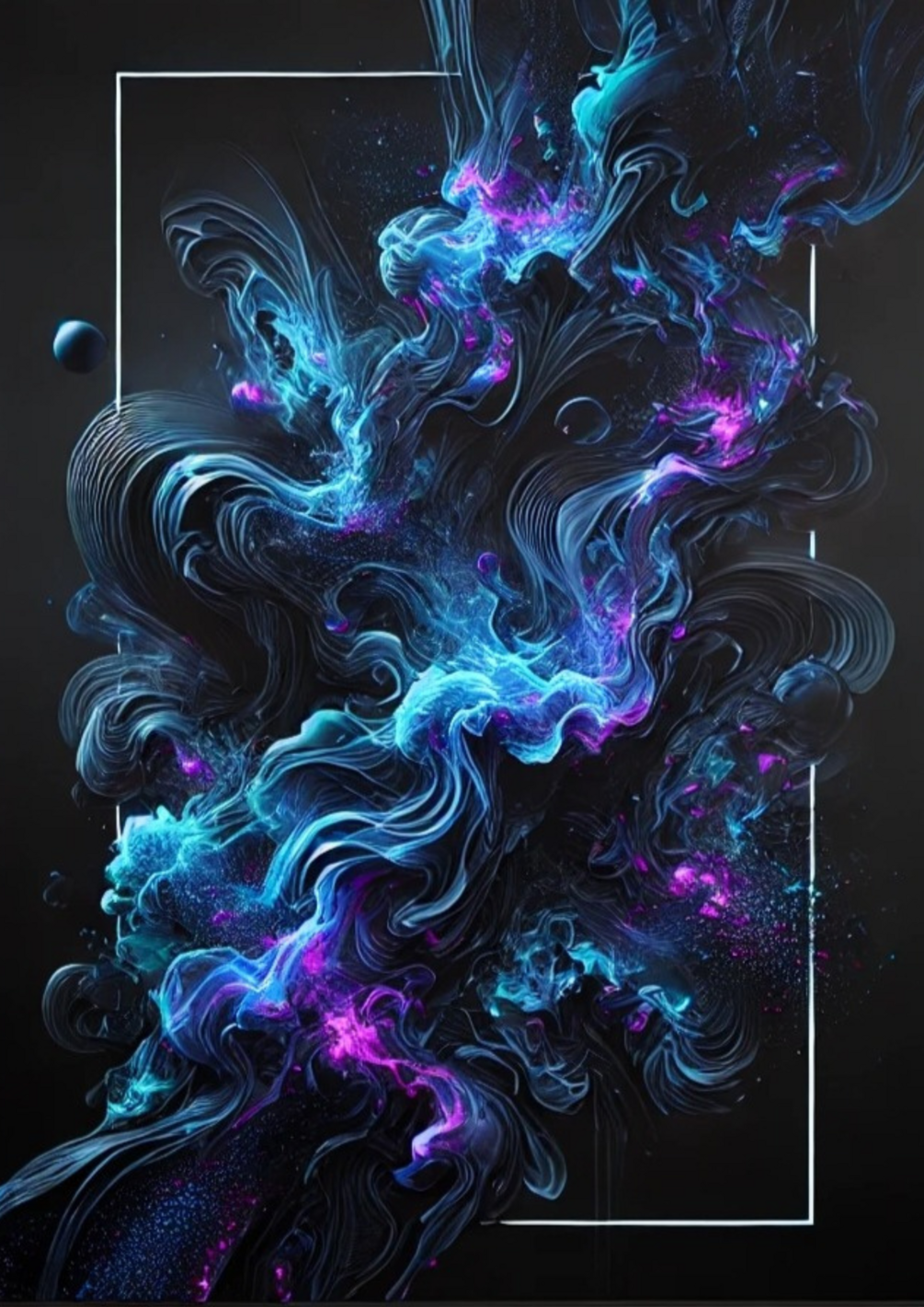 Ethereal Flow – Neon Energy Abstract