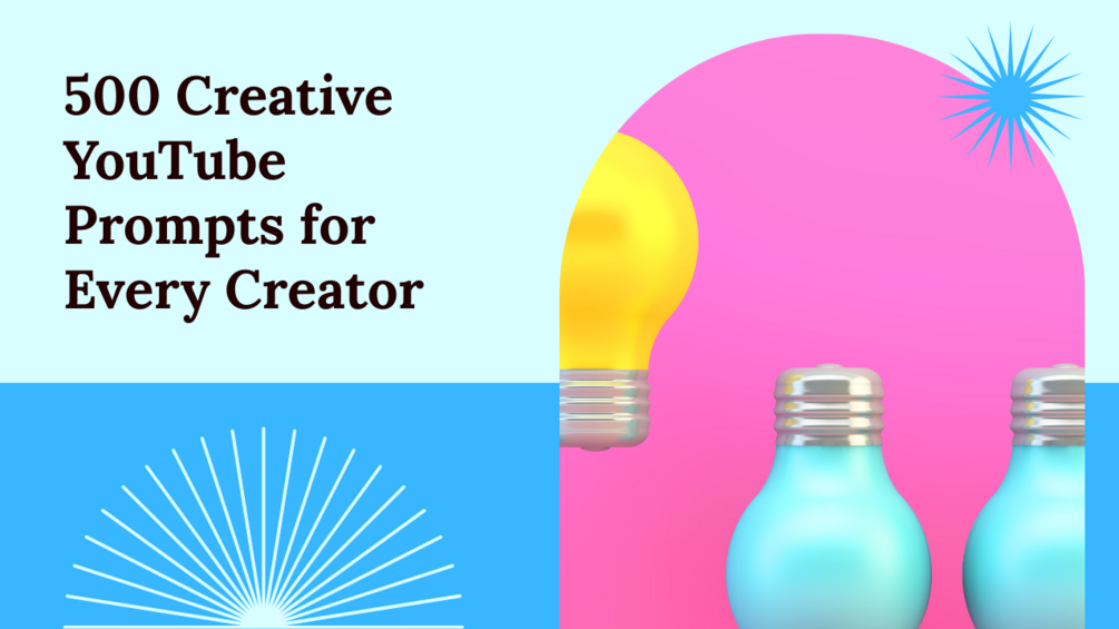 500 YouTube Creator GPT Prompts
