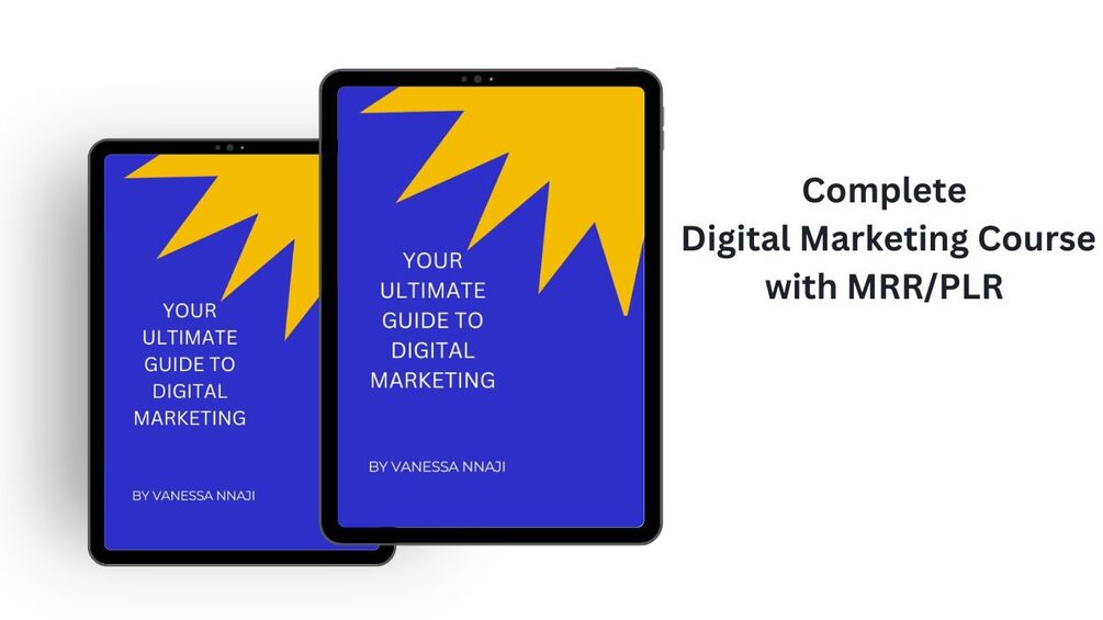 Ultimate Guide To Digital Marketing Course With MRR&PLR/Master Resell/3 ...