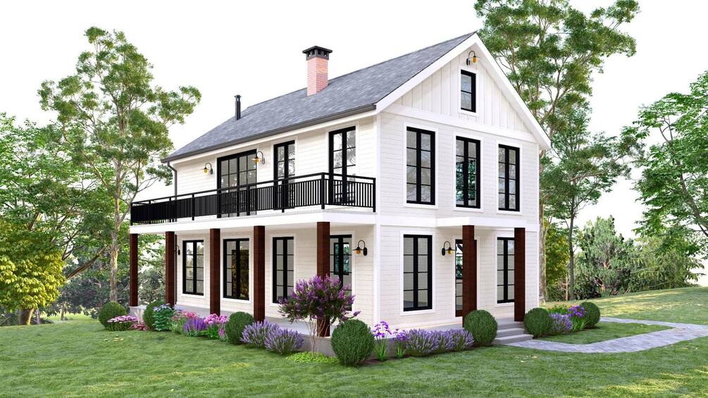 Modern Farmhouse - Complete Construction Plan