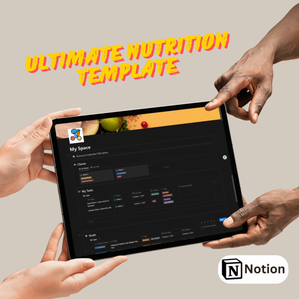 Nutrition Routine Notion