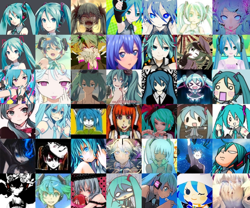The many faces of VOCALOID