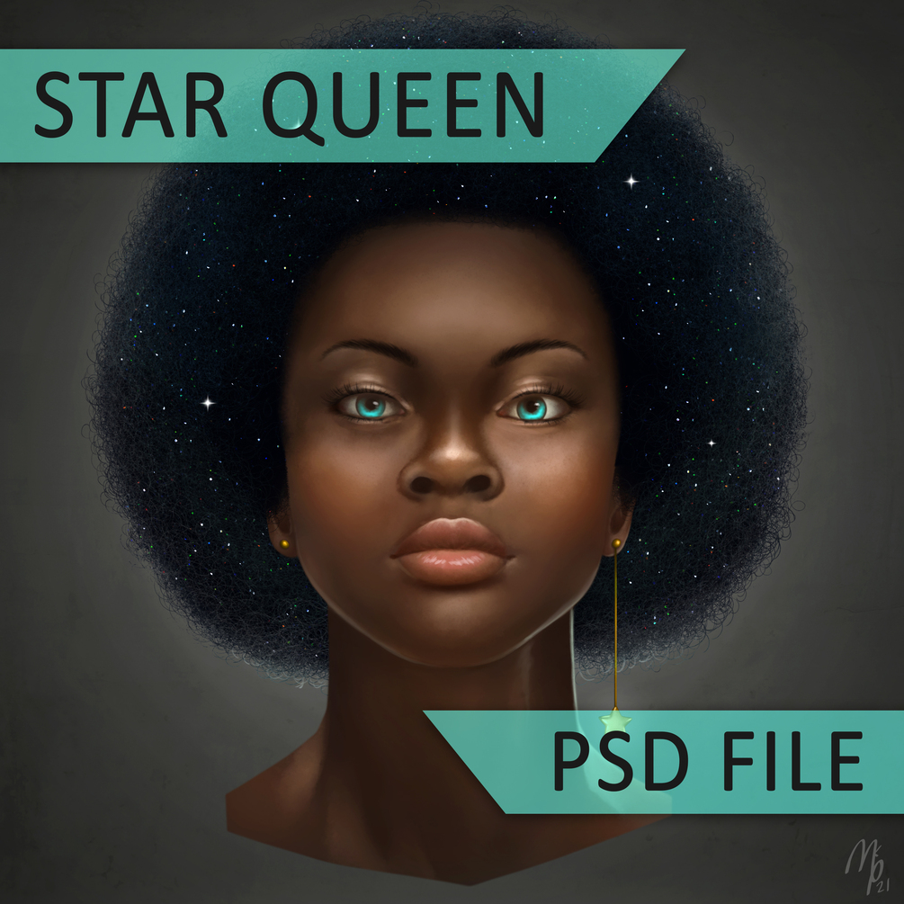 Star Queen - Photoshop File