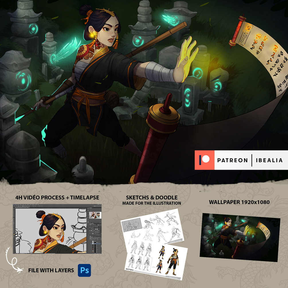 Patreon Oct21 Spirit Fighter