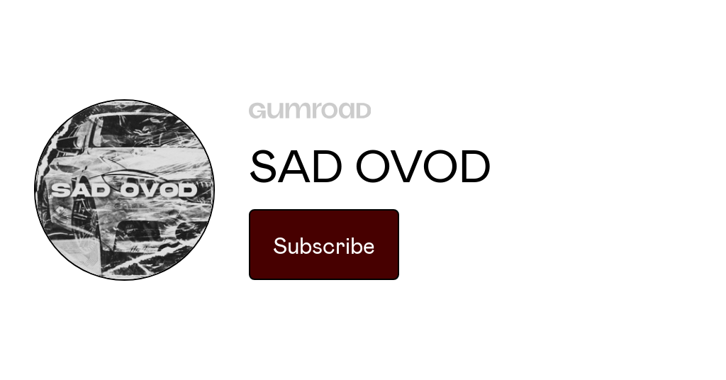 SAD OVOD