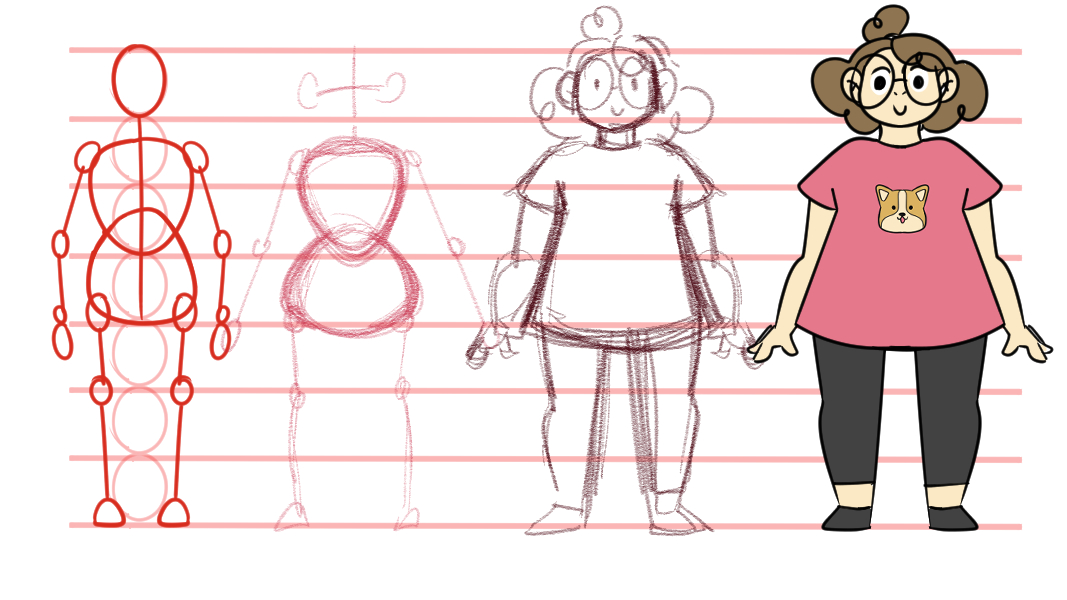 NEW Course: Draw Different Body Types! 🥳 - Don Corgi