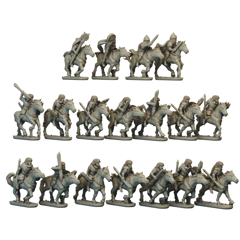 10mm Imperial Romans: Numidian Cavalry