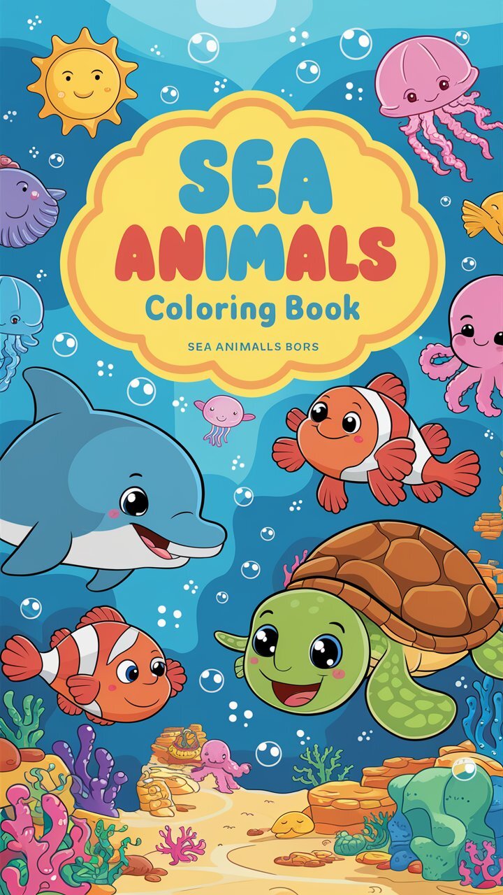 "Under the Sea – A Fun Coloring Adventure!"