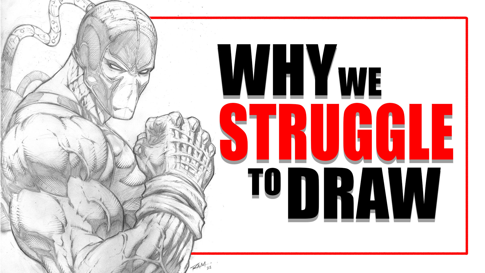 Why We Struggle to Draw Certain Things! - ramstudioscomics
