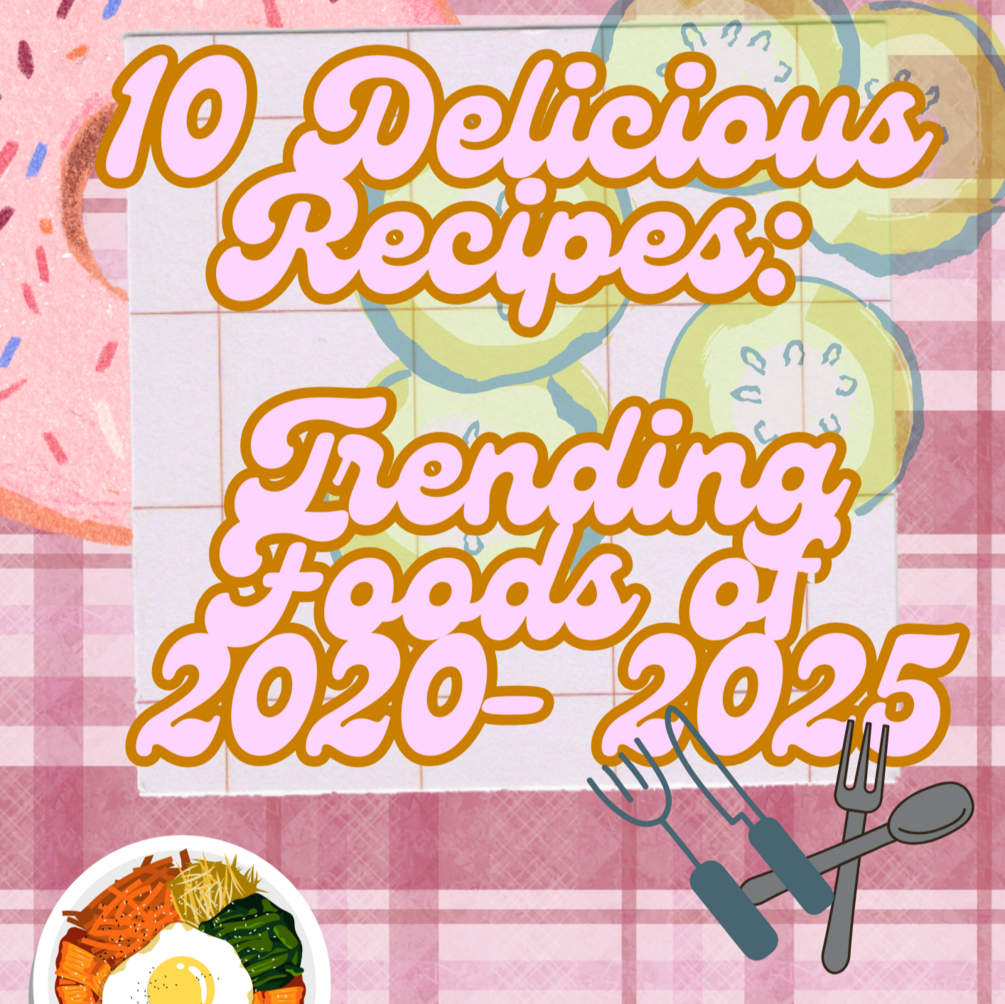 10 Delicious Recipes: Trending Foods of 2020- 2025