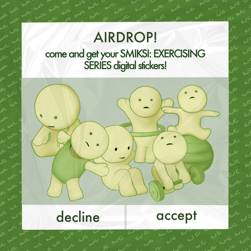 SMISKI: Exercising Series Stickers