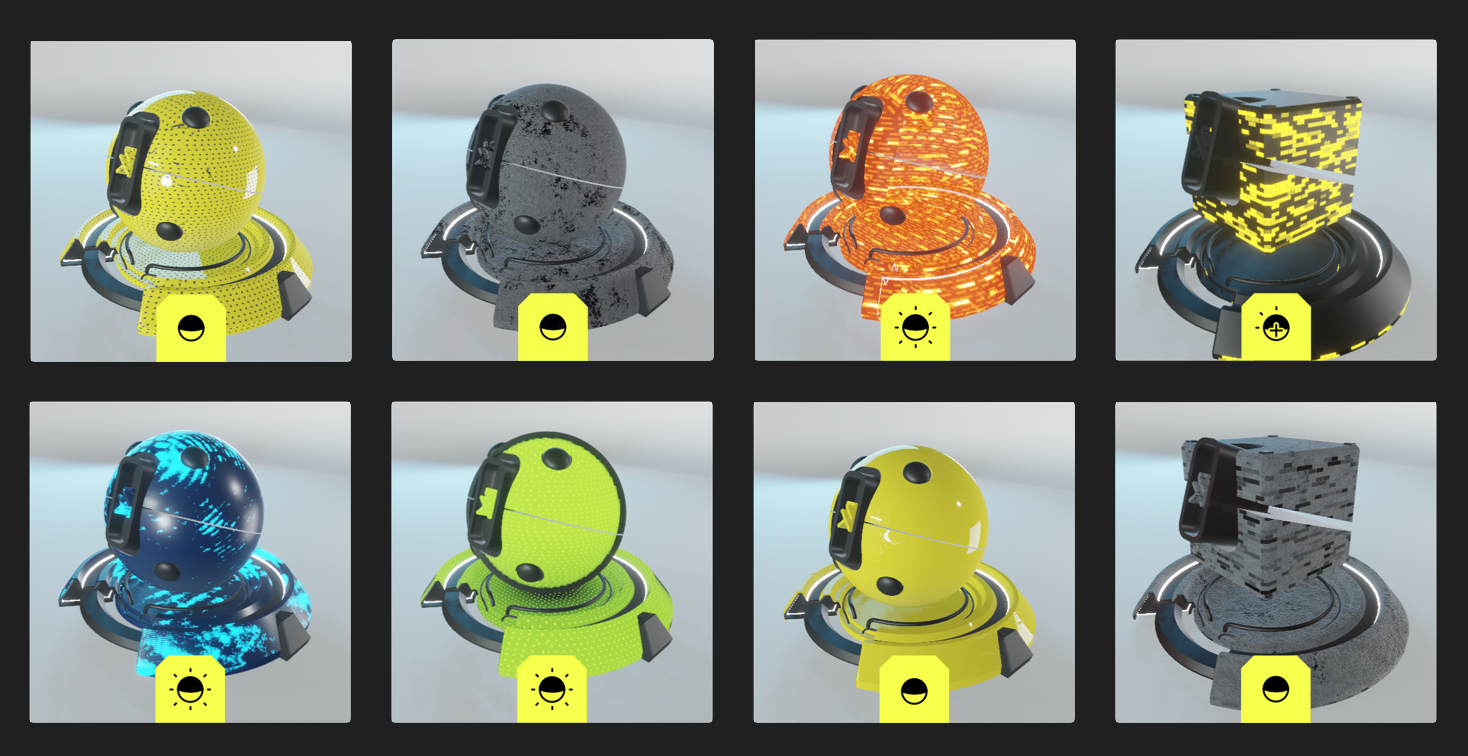 CyberPunk material library