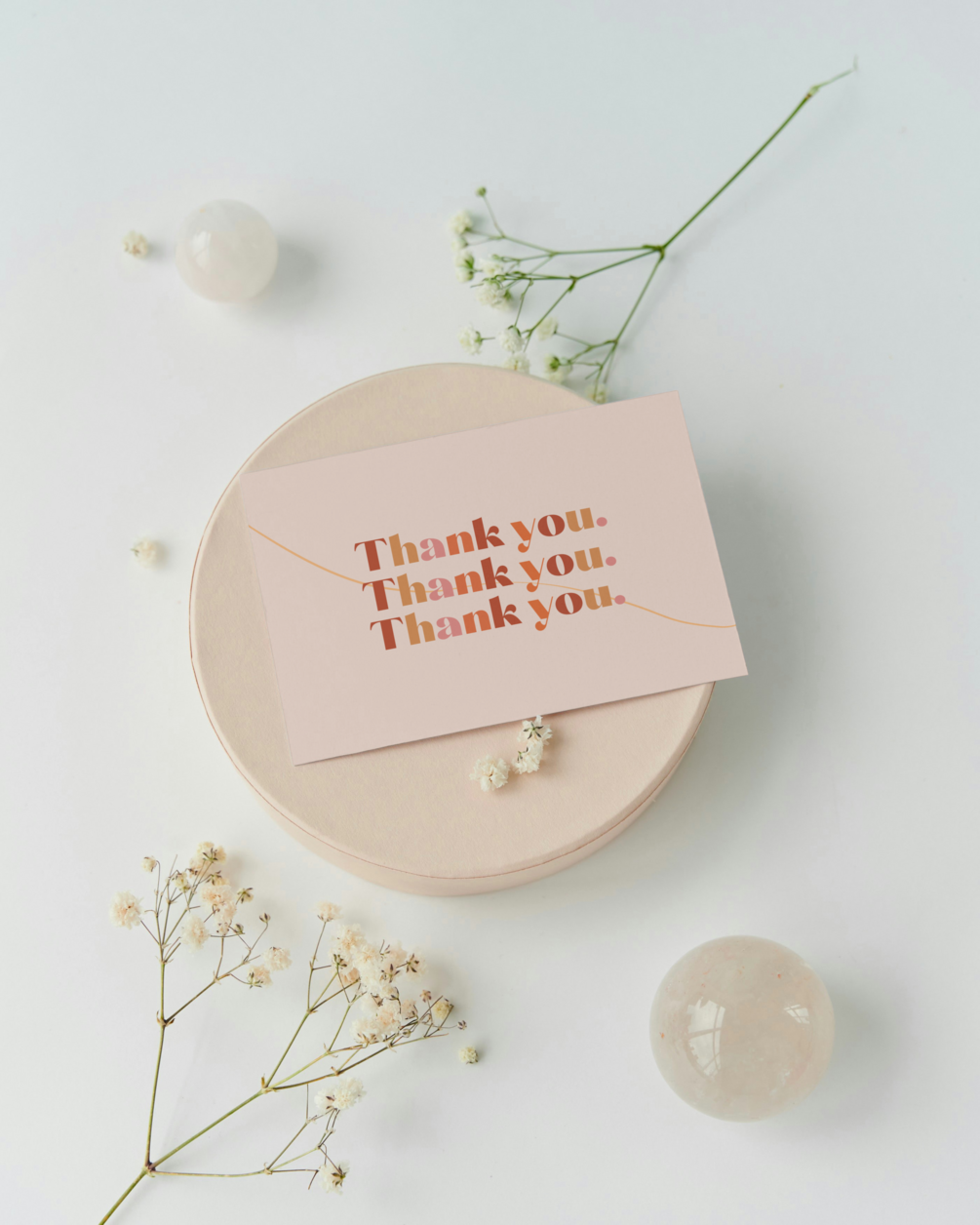 Thanks a Bunch Card – Printable Minimal Design (Instant Digital Download)
