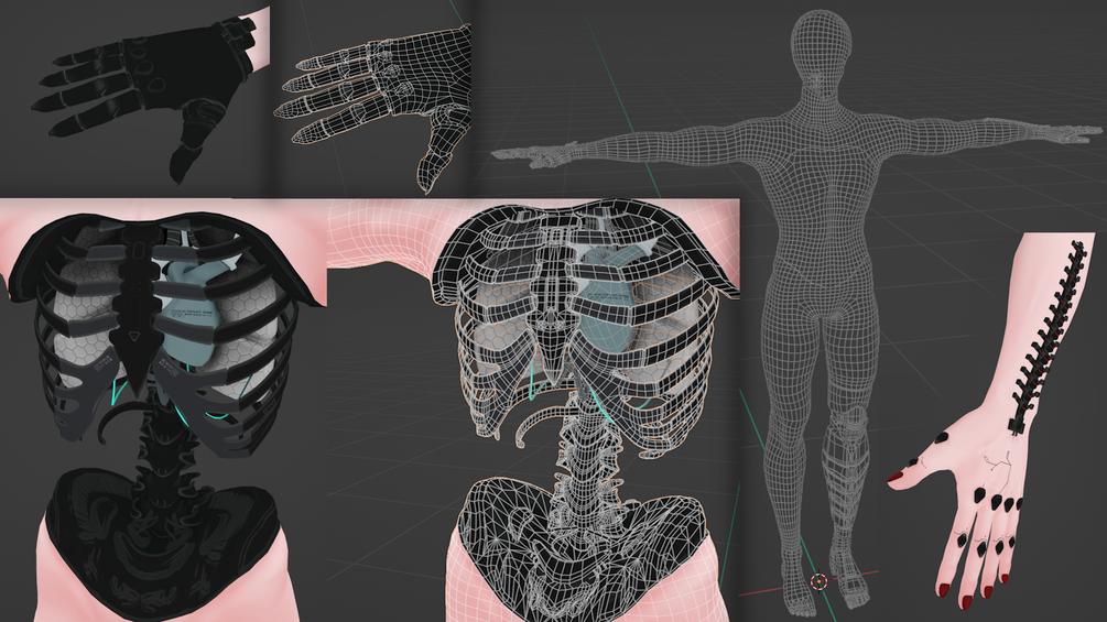 Axel's Body Base | VRChat Asset