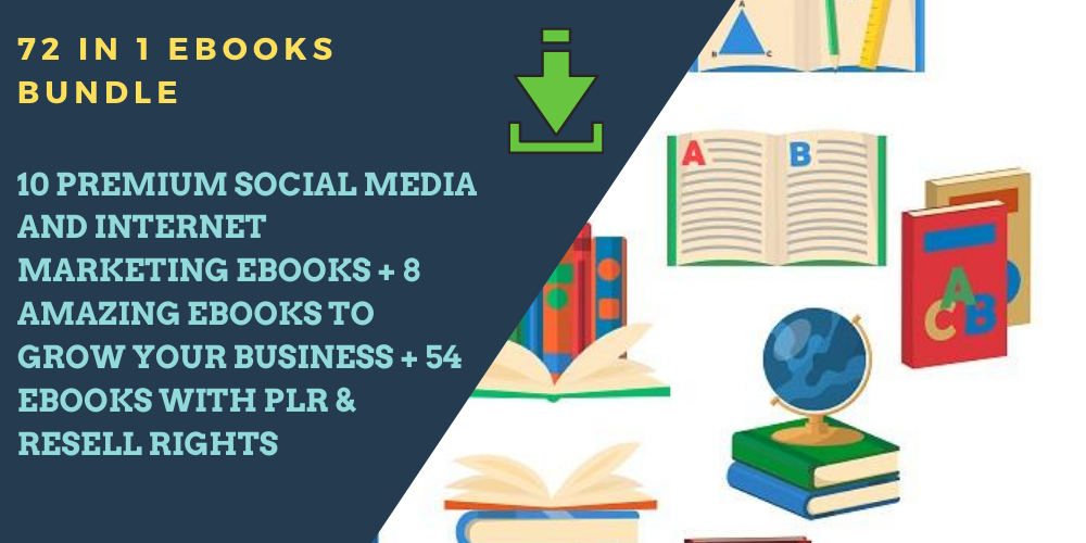 72 in 1 EBooks Bundle - 10 Premium Social Media and Internet Marketing ...