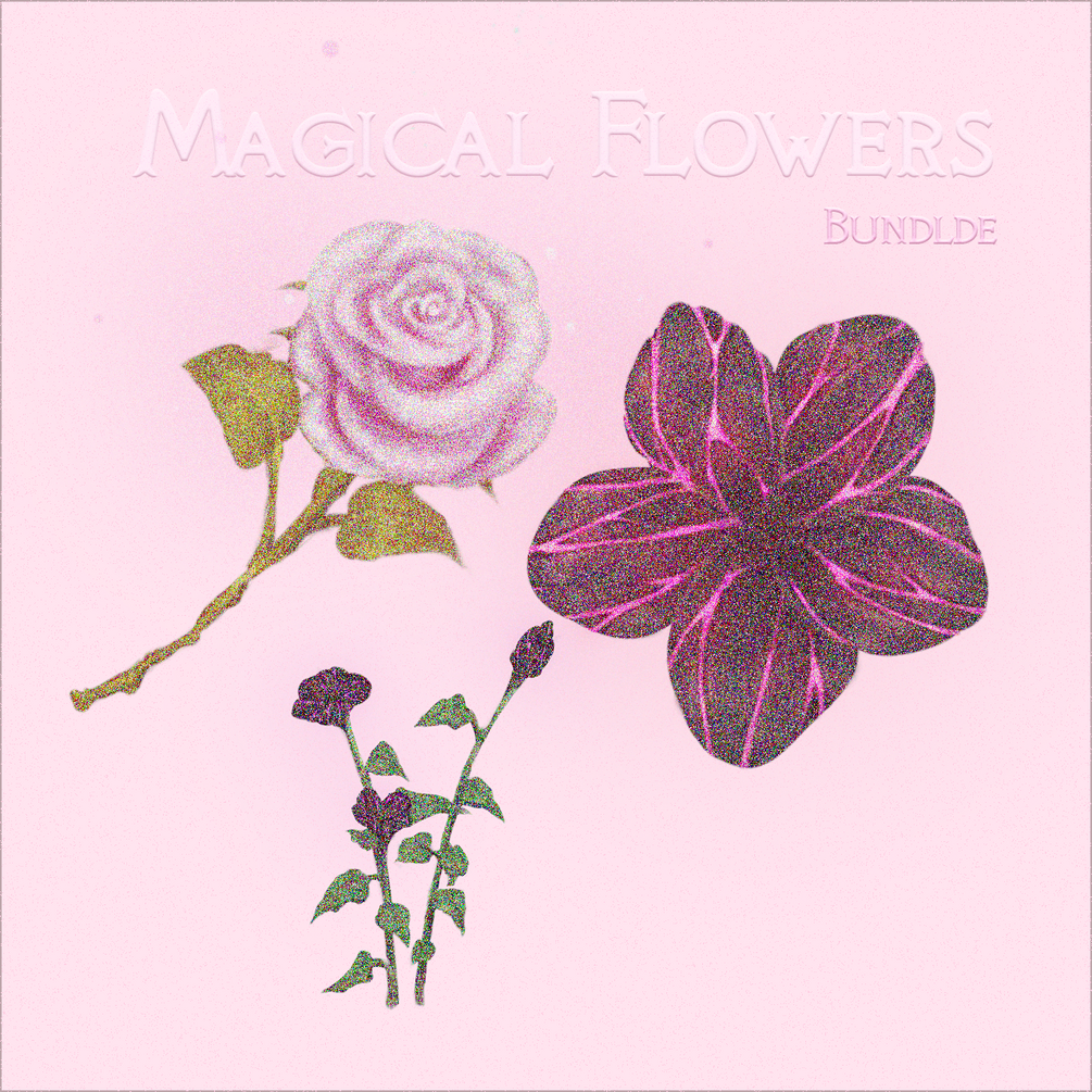 Episode Overlays - Magical Flowers Bundle