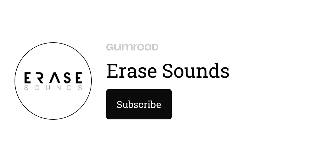 Erase Sounds