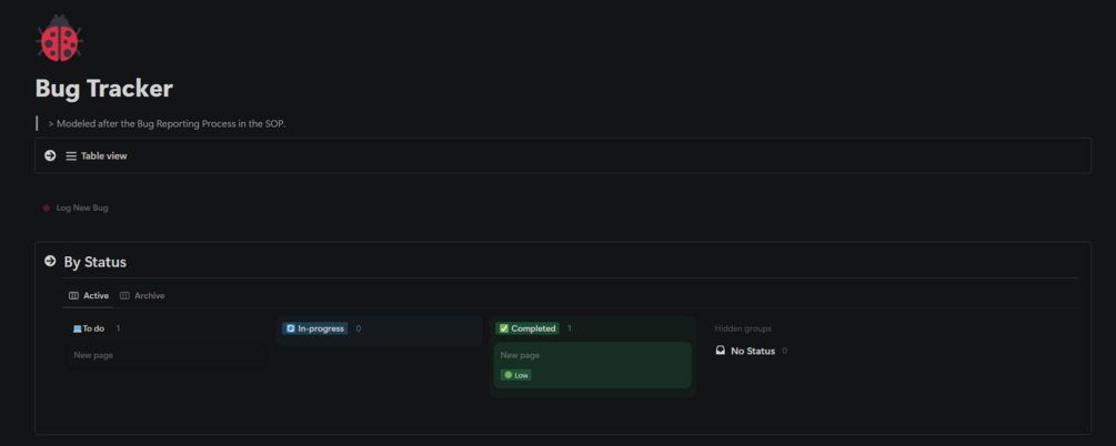 Bug Tracker