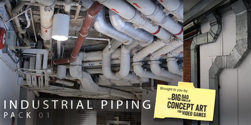 Industrial Piping Pack 01