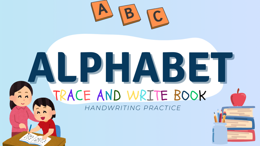 (PRINTABLE) 104 Pages - ALPHABET Trace and Write Book - Handwriting ...