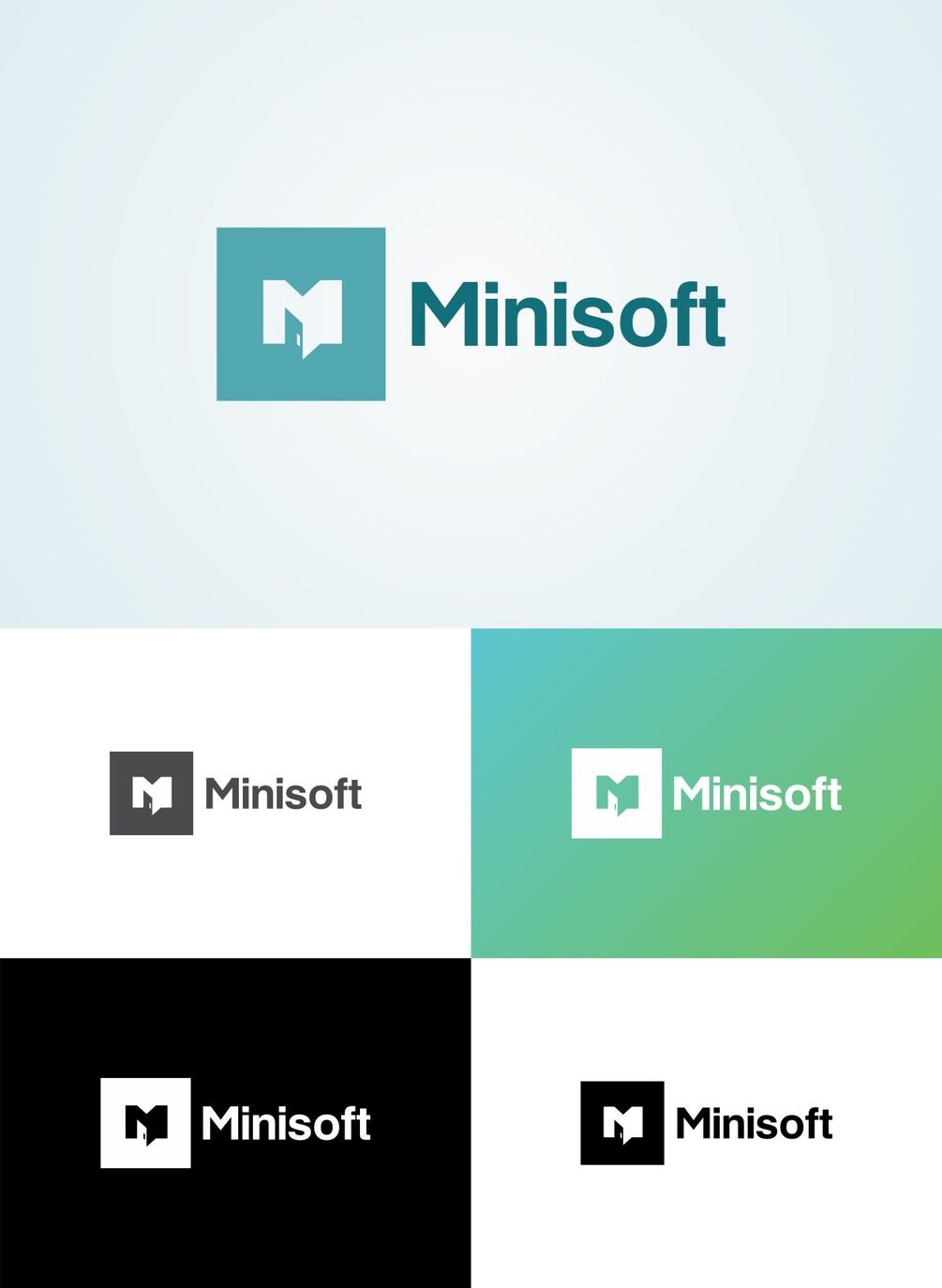 Mini Soft Logo Design Template