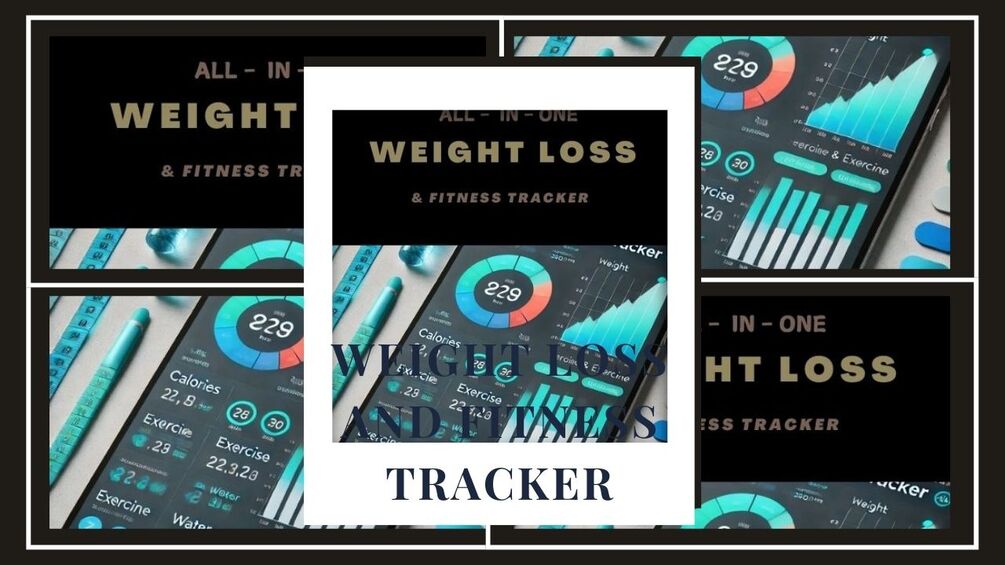 Weight Loss & Fitness Tracker | Google Sheets | Calorie Tracker | Meal ...