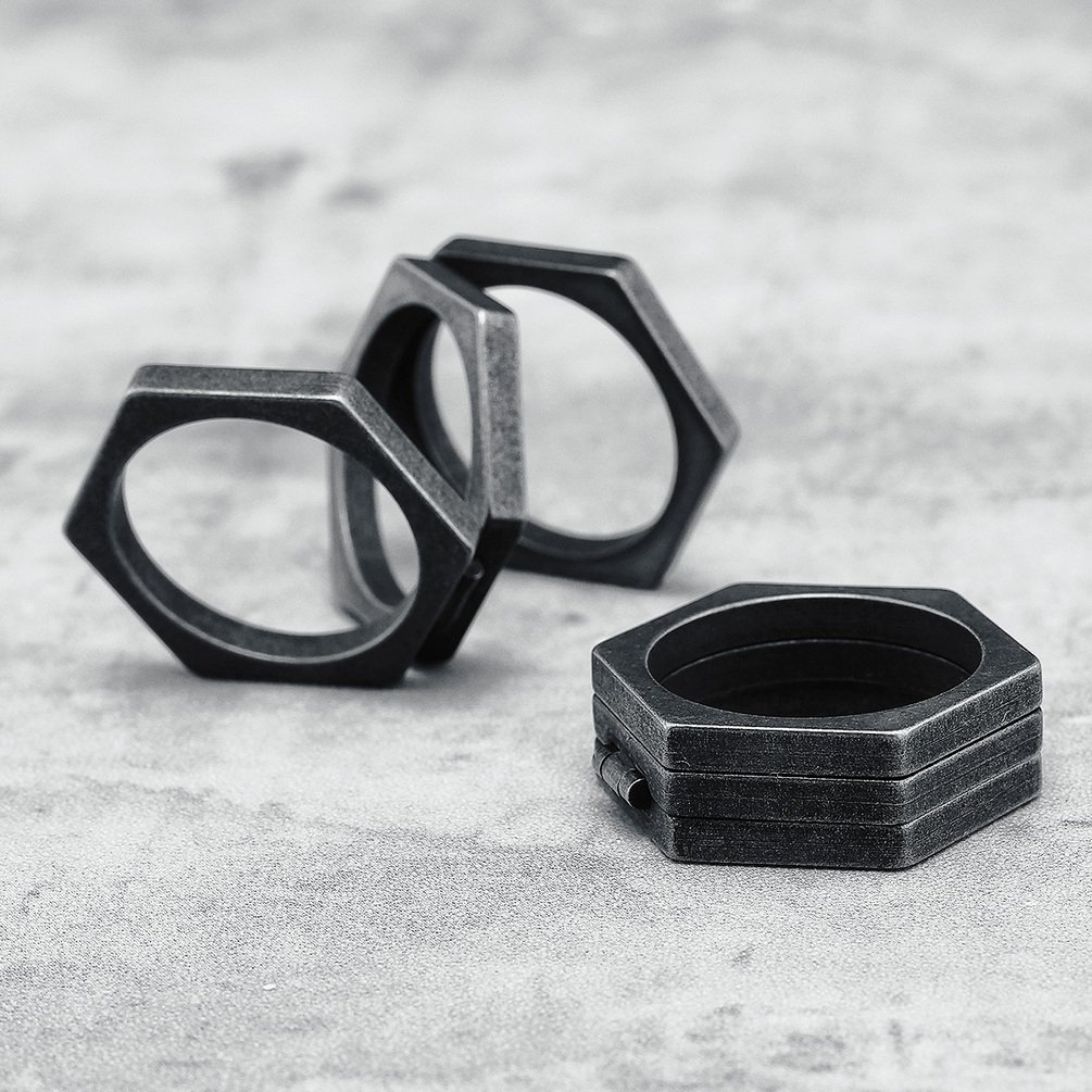 Mens self defence ring