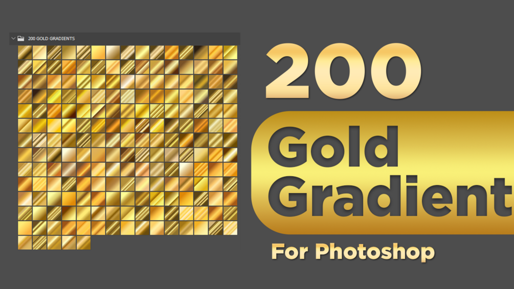 200 Gold Gradient