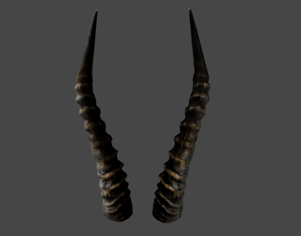Realistic Horns (Antelope)