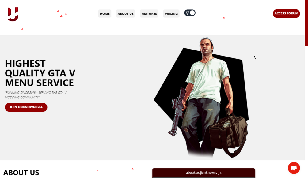 Landing Page Theme | HTML 5 & Tailwind CSS