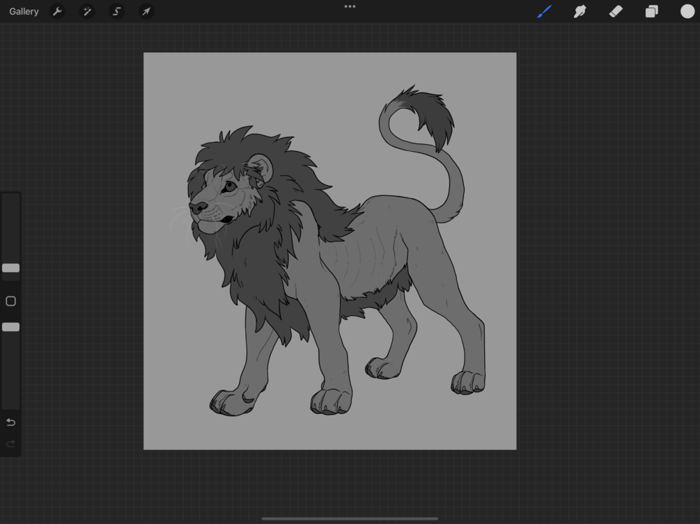 Super customizable lion base