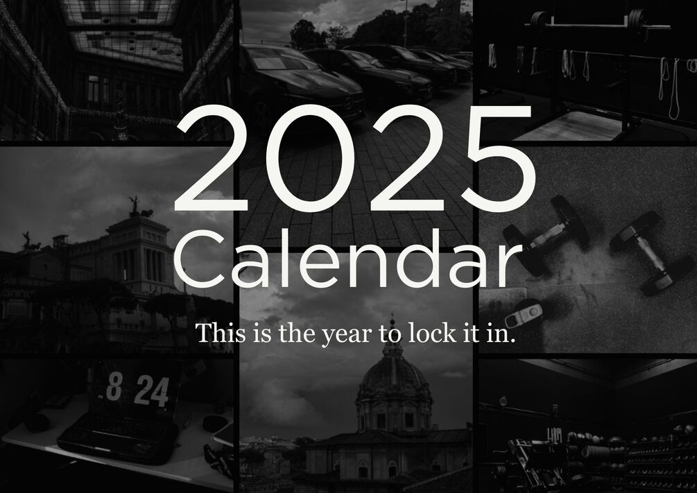 2025 Lock in Calendar