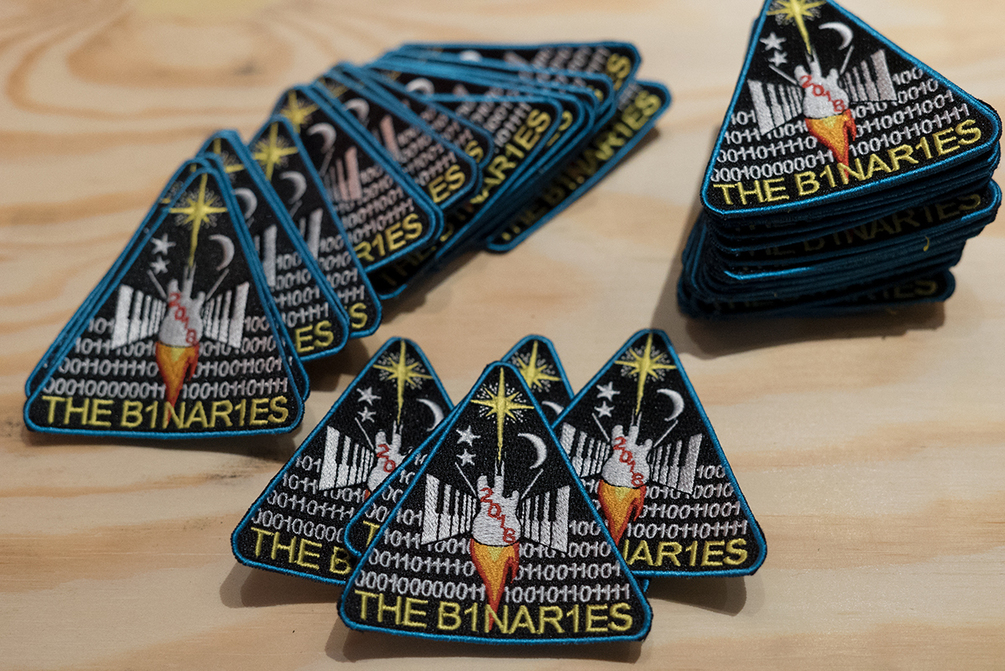 The Binaries - 3" Embroidered 2018 Mission Patch