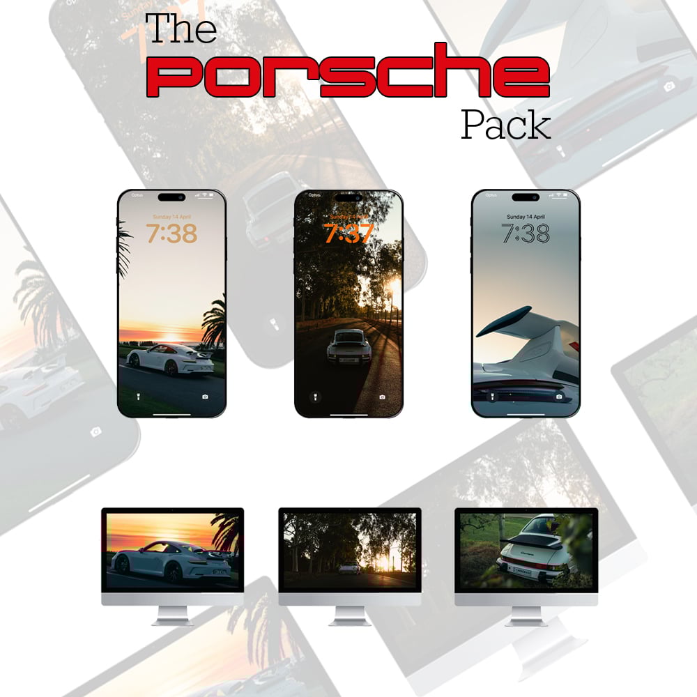The Porsche Pack - Free Wallpaper Pack by NMJ Media