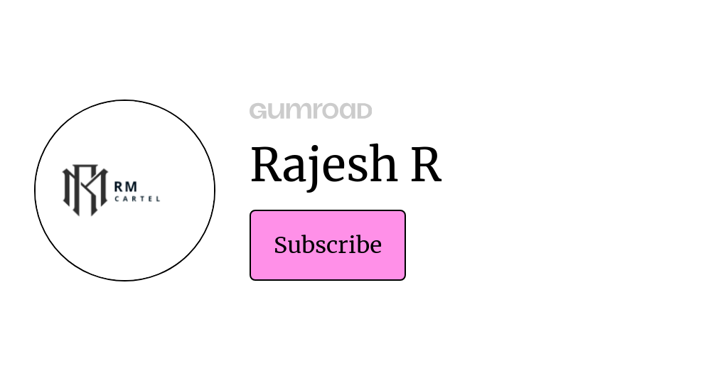 Rajesh R